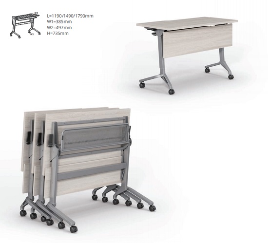 Modern foldable study desk