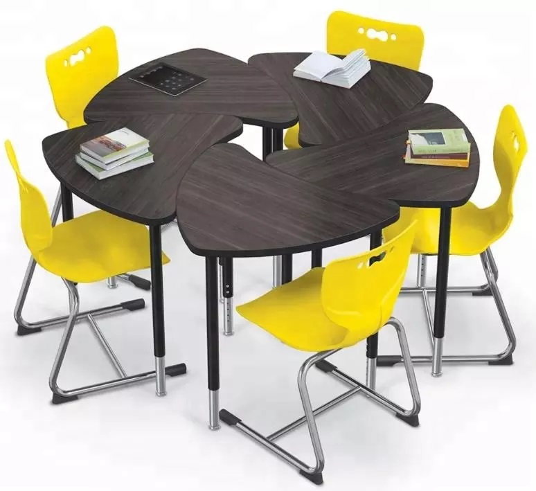 Classroom combination student desks